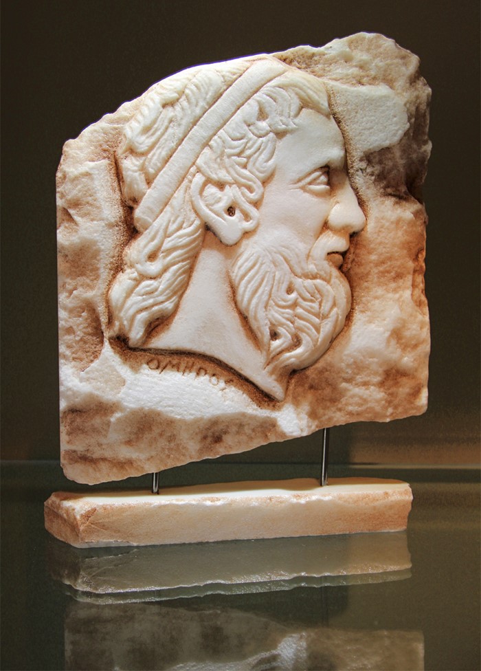 ΑΝΑΓΛΥΦΟ ΣΕ ΜΑΡΜΑΡΟ / ΟΜΗΡΟΣ